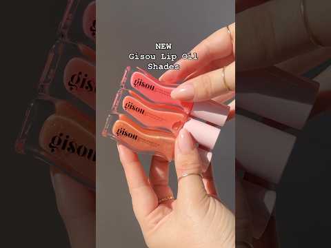 Gisou’s NEW Honey-Infused Lip Oil shades are here! 🐝 🍯 👄 ✨