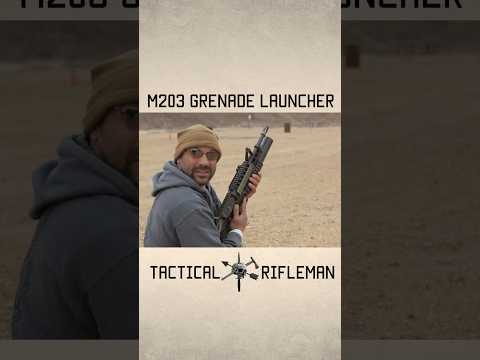 Using an M203 with an M4 #grenade #m203 #tacticalrifleman #reel