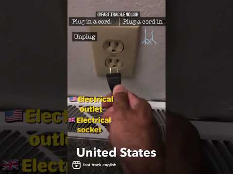 Plug 🔌in or plug something in #englishstream #speakenglish #englishvocabulary #eslteacher #english