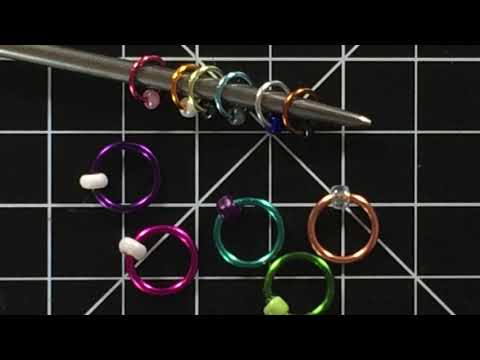 How to Make Snag Free Stitch Markers
