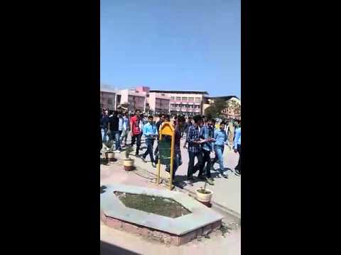 Happy Students' Life at C.U.Shah University Campus