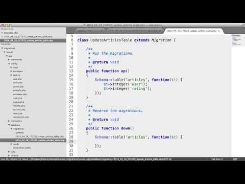 Learn Laravel Migrations Updating Tables Part 4 4 - Mind Luster