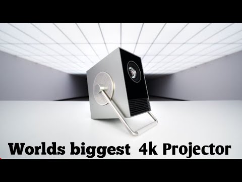 World's smallest 4k Projector. 📽️