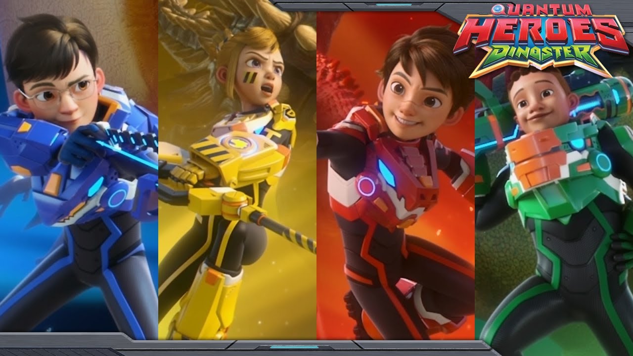 [DINOSTER1] Quantum Heroes: Dinoster Ending Theme Song🦖