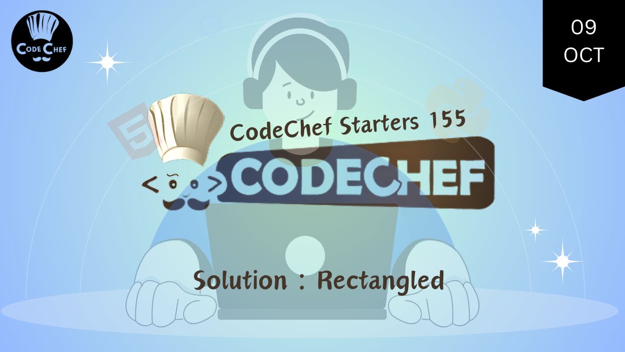 Rectangled || CodeChef Starters 155 || CodeChef Solution
