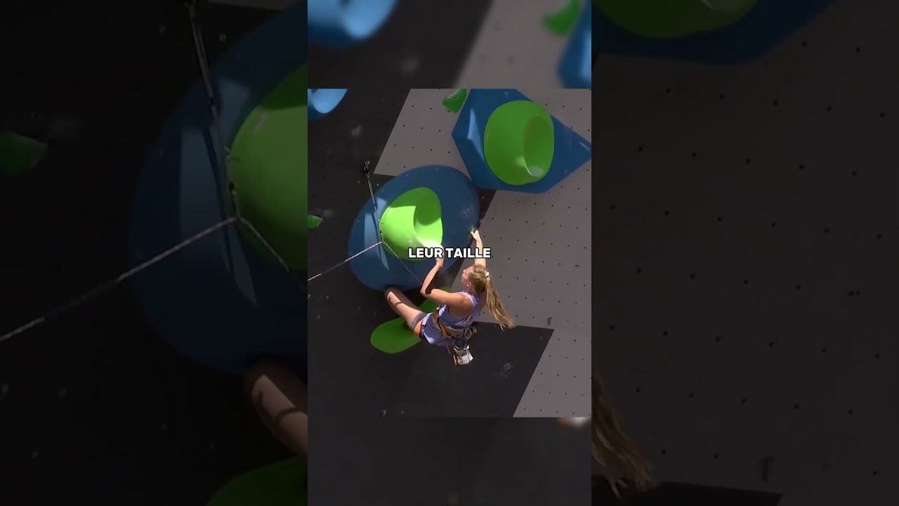 She doesn't need chalk #climbing