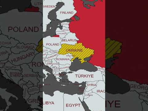 ukraine vs russia map #map #trending #shorts #war #worldmaps #worldmap