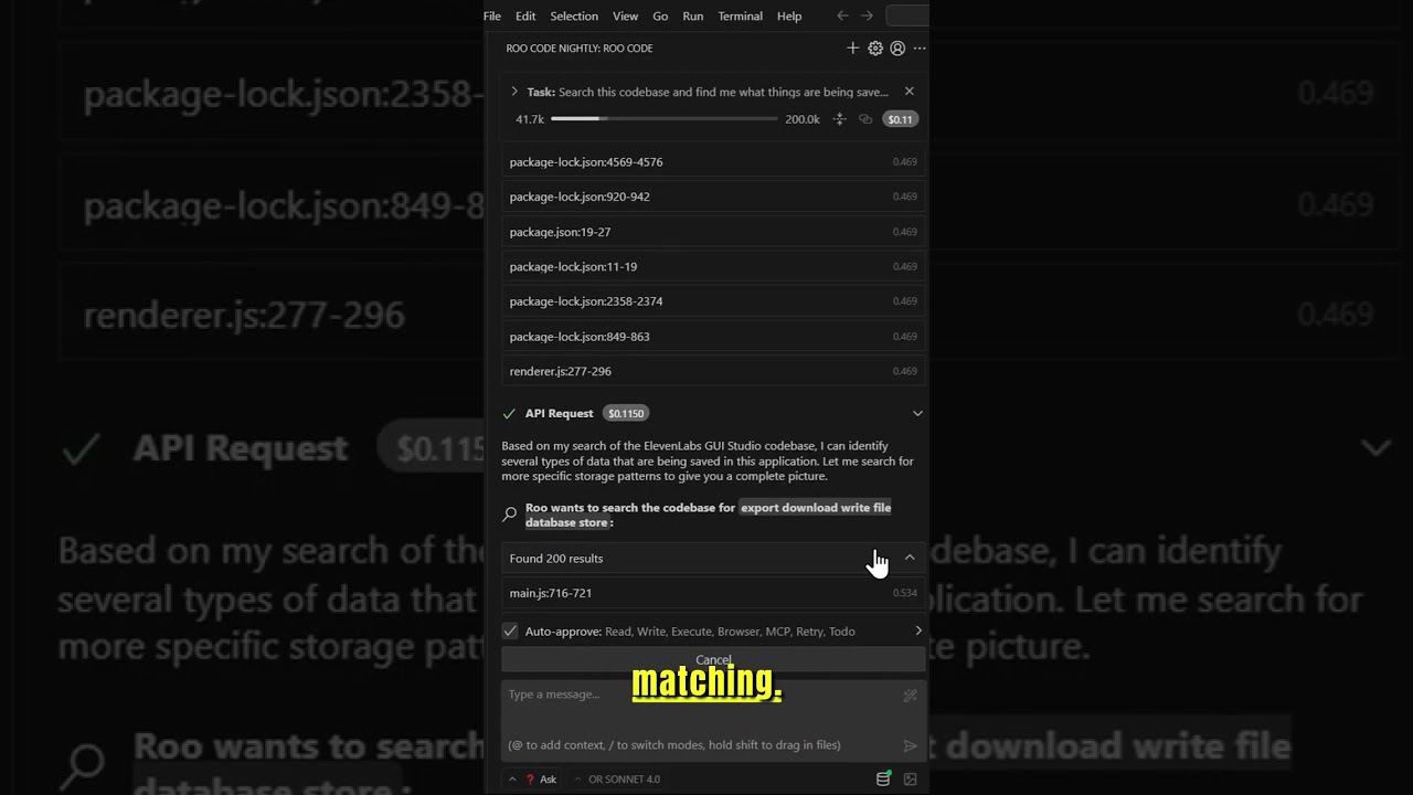 Roo's Codebase Indexing