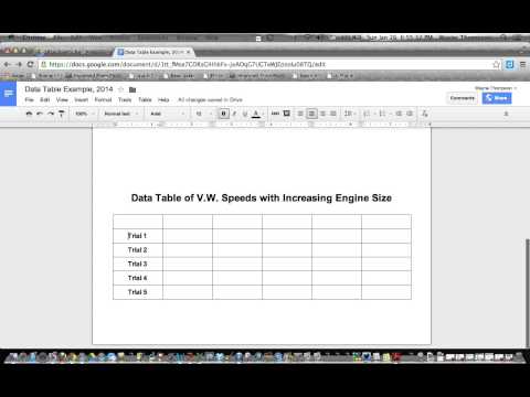 Data Table Example Screencast, 2014
