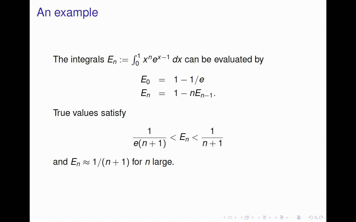 CS 3220: Basic error analysis
