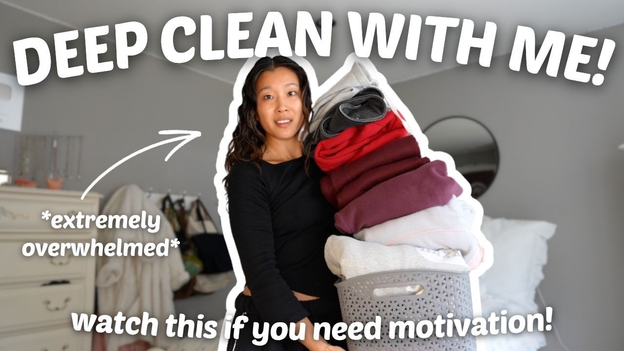 INSANE SPRING CLEANING VLOG - closet clean out, huge depop drop, organization & more!