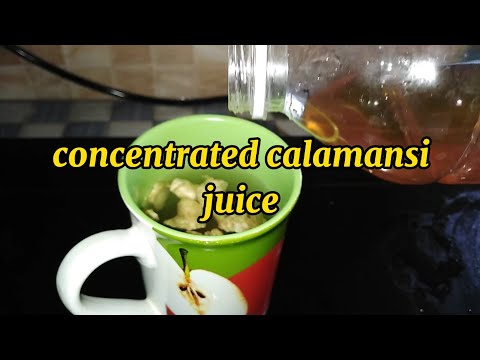 Concentrated Calamansi Juice