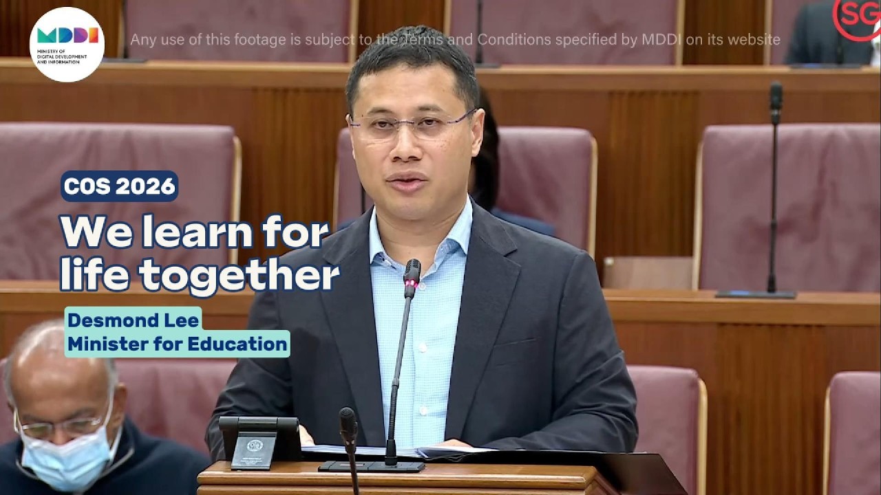 Minister Desmond Lee COS 2026 Speech Highlights
