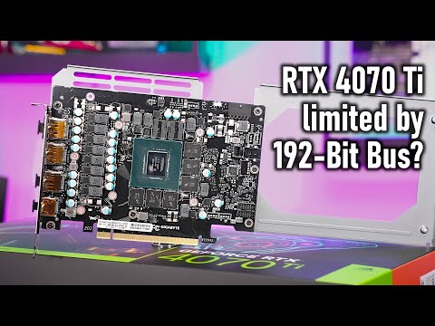 Overclocking RTX 4070 Ti VRAM to Compensate 192-Bit Bus Width?