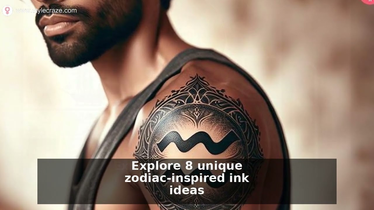 Top 8 Aquarius Tattoo Ideas: Symbols & Design Inspiration