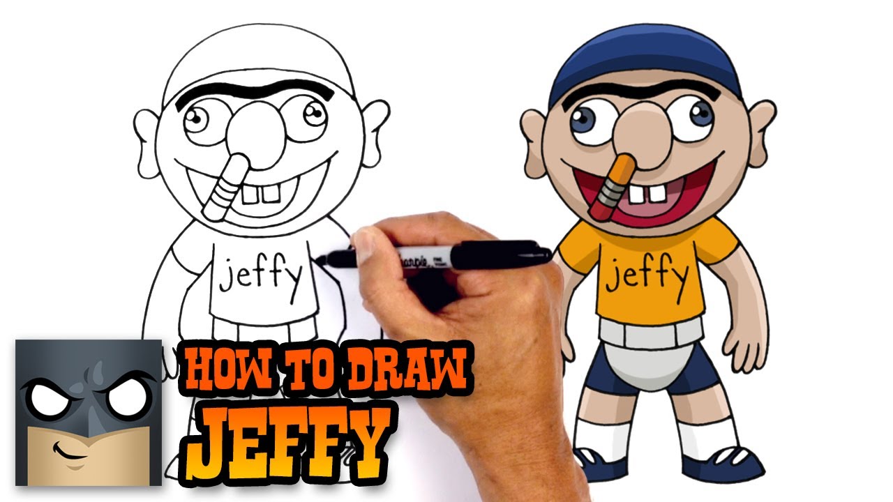 How to Draw Jeffy | Beginner Drawing Tutorial (Step-by-Step)