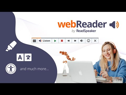 Reading Made Easy: Discover ReadSpeaker webReader