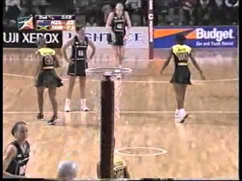 Netball: Silver Ferns v Sunshine Girls WNC 1999 Semi Final