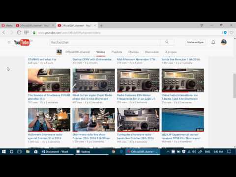 Shortwave radio Channel 8000 Subscribers and 2 million views and counting