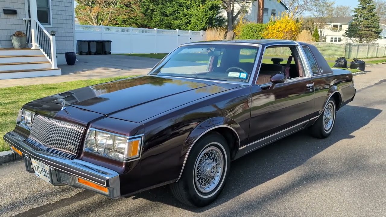 Low Mileage 1987 Buick Regal Limited For Sale~5.0L~Ice Cold Air~Alarm~Current Owner Since 2012