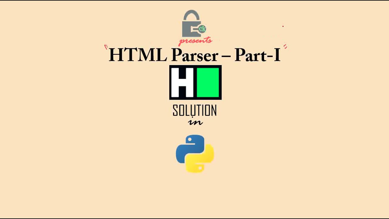 HTMLParser Part1 |  HackerRank | Python Solution