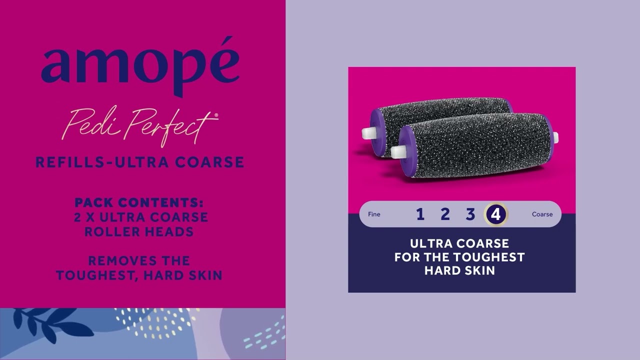 Amopé® | Pedi Perfect® Roller Head Refills