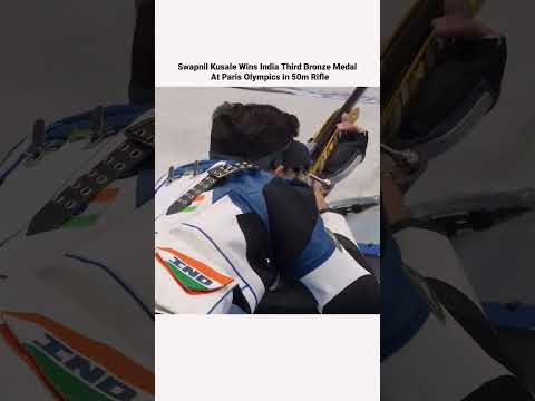 Swapnil Kusale Wins India Third Bronze Medal At Paris Olympics in 50m Rifle #olympics #india