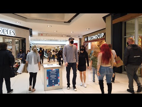 Ottawa Walking Tour Ep. III - CF Rideau Centre, Parliament Hill・4K