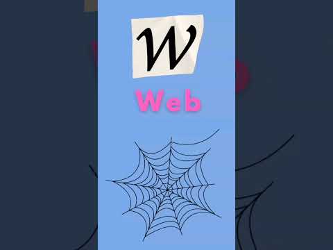 W for words with pictures👌learn alphabets A-Z through picture words#W for??????Part#23