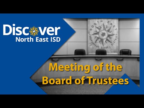 2025-2026 Budget Adoption | NEISD Board Meeting - 06.19.2025 (Live Stream)