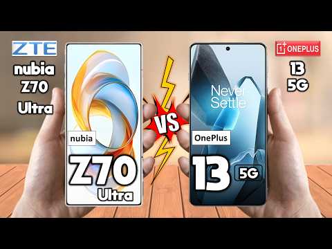 ZTE nubia Z70 Ultra Vs OnePlus 13 - Full Comparison 🔥 Which is BEST for You?