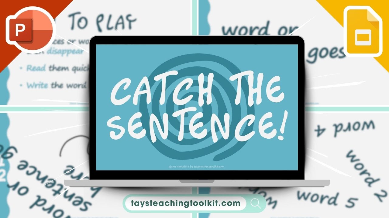 CATCH THE SENTENCE! | Free PowerPoint & Google Slides Game for ESL, EFL, and Foreign Languages