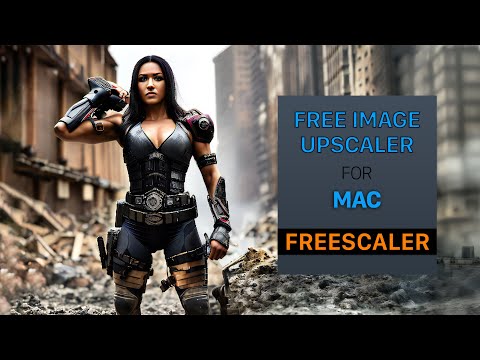 FREE Image Upscaler For Mac - FREESCALER - Stable Diffusion Ai