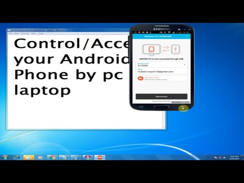 Control / Access your Android Phone by pc / laptop for playing games ...