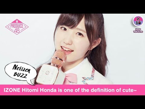 💬 Netizen agreed if IZONE Hitomi Honda is one of the definition of cute~