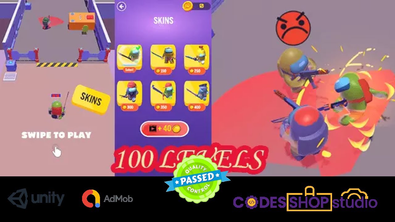 Imposter Between Us |  Unity 3D Game Source Code | Merge Army