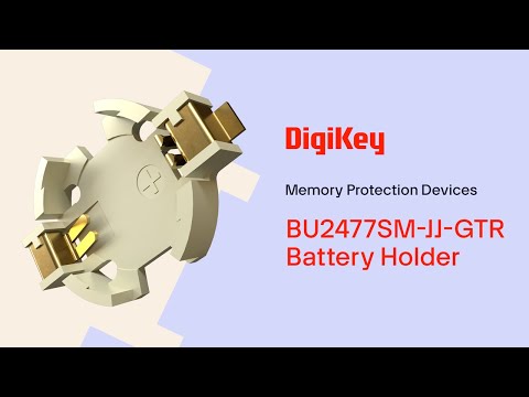 Memory Protection Devices BU2477SM-JJ-GTR Battery Holder PIO | DigiKey
