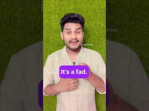 Word of the day ‘fad’ #ytshorts #vocabulary #learnenglish #english #grammar #idioms