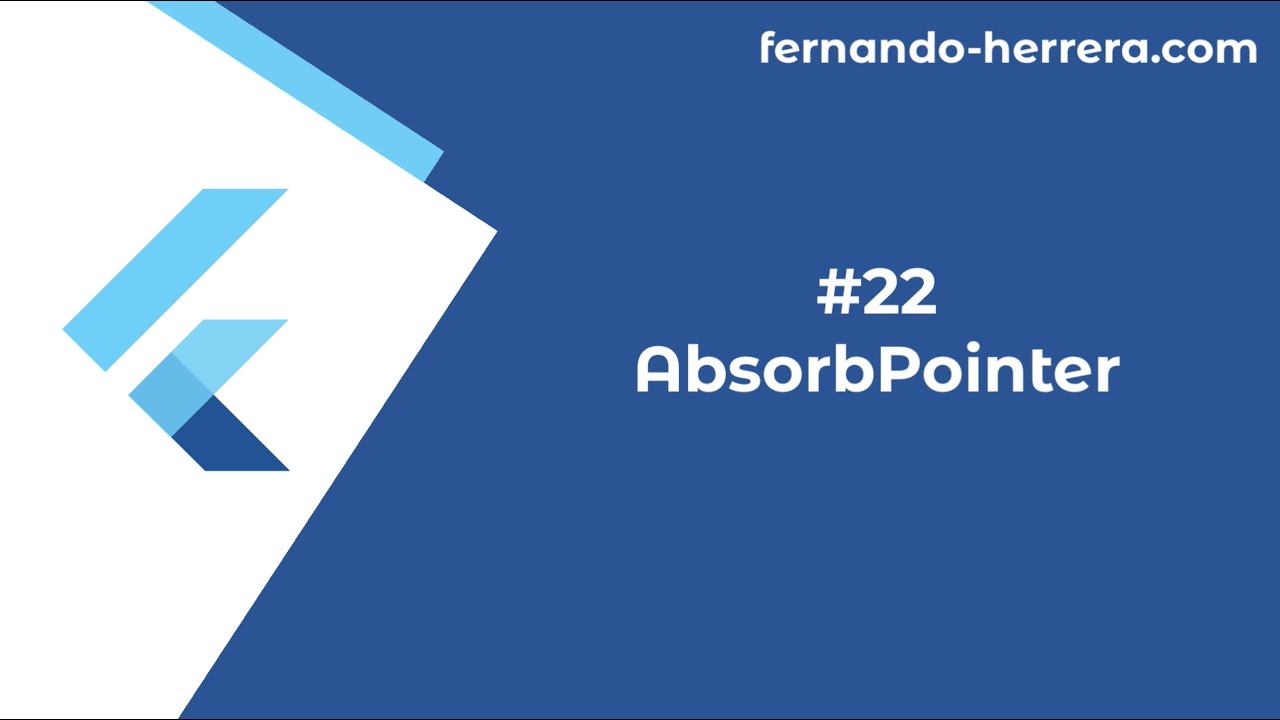 AbsorbPointer widget of the week