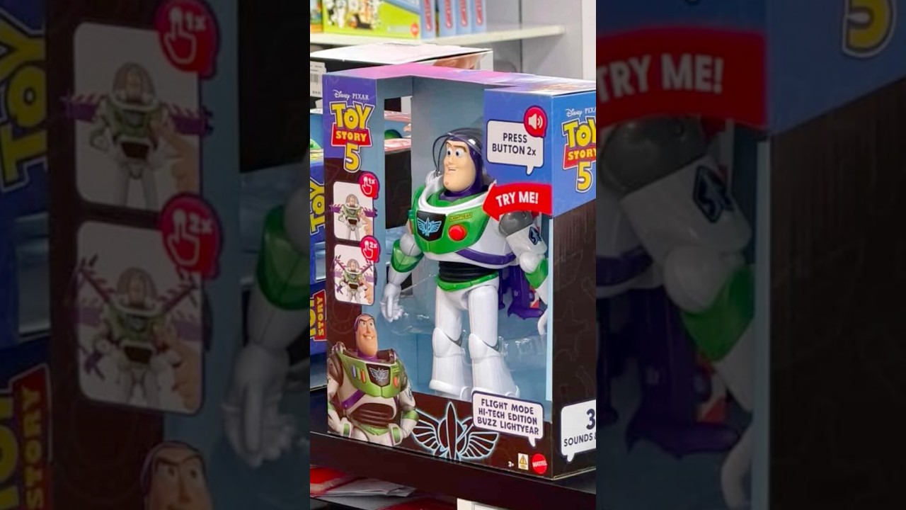 LEAKED flight mode High-tech buzz lightyear figure