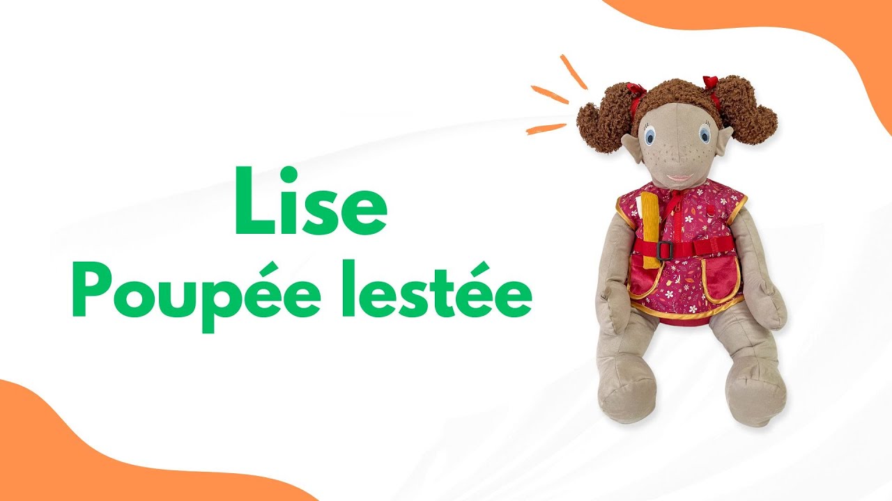 Lise, la poupée lestée : efficace pour gérer l'agitation et l'anxiété chez les aînés (Alzheimer)