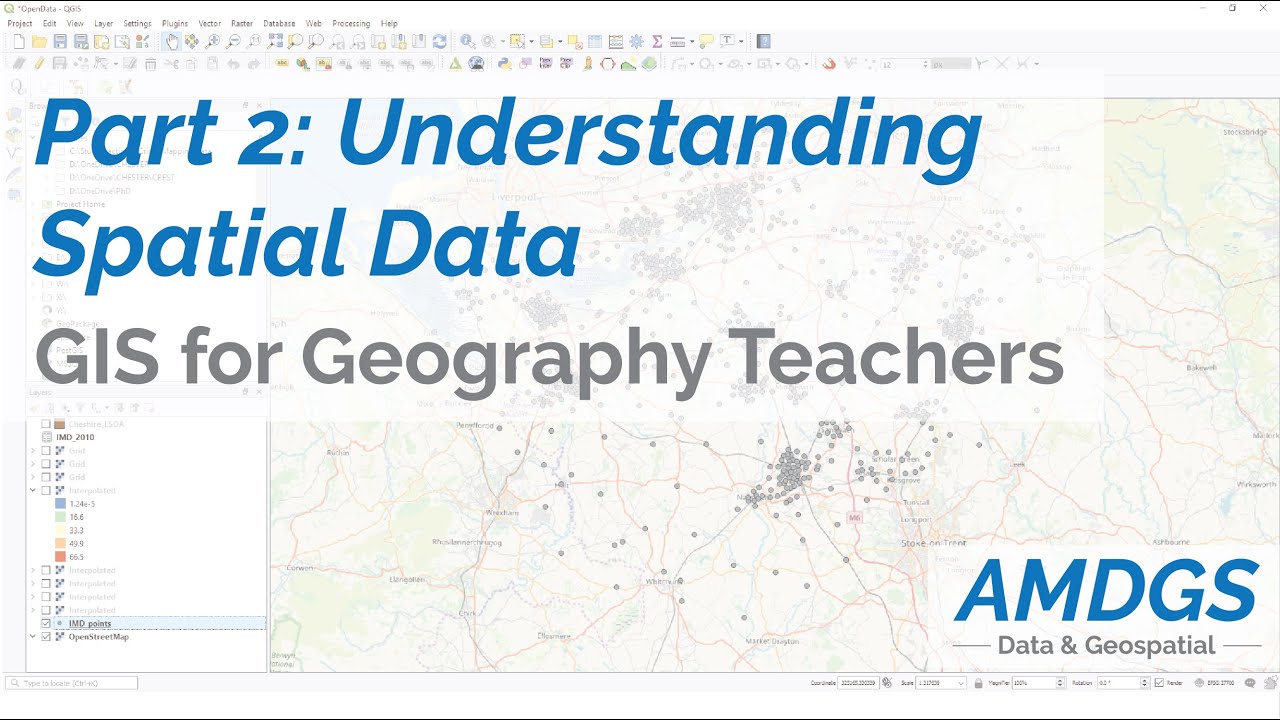 Geographical Information Systems for Geography Teachers Part 2: Understanding Spatial Data