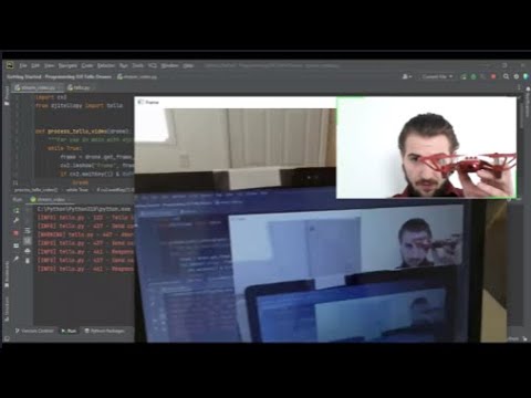 Streaming Tello's Forward Camera with DJITelloPy and OpenCV | Python Drone Programming Tutorial