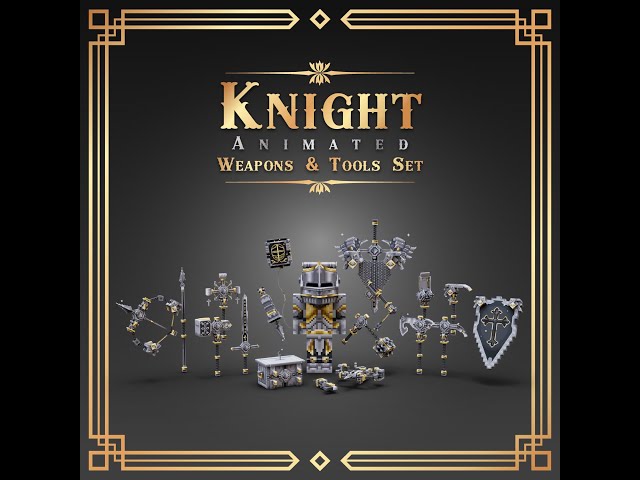 Knight Animated Weapon Set Volume 1 Minecraft Texture Pack