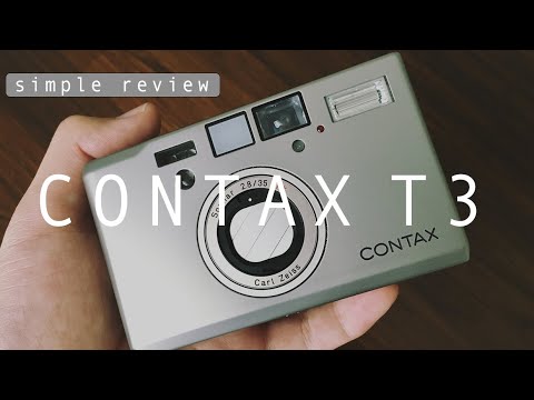 CONTAX T3 - Simple Review - 2000$ Film Camera Made in Japan