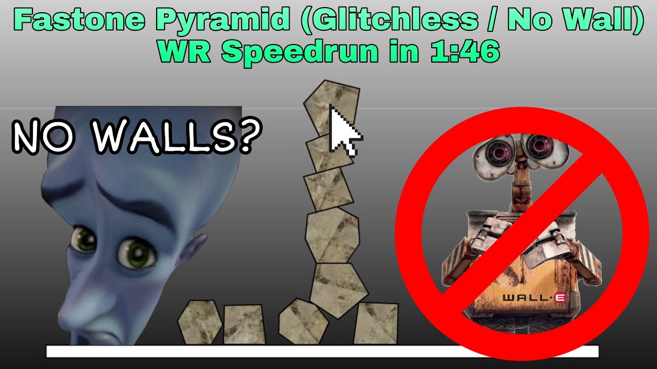 [FWR] Fastone Pyramid (Glitchless / No Wall) Speedrun in 1:46.300