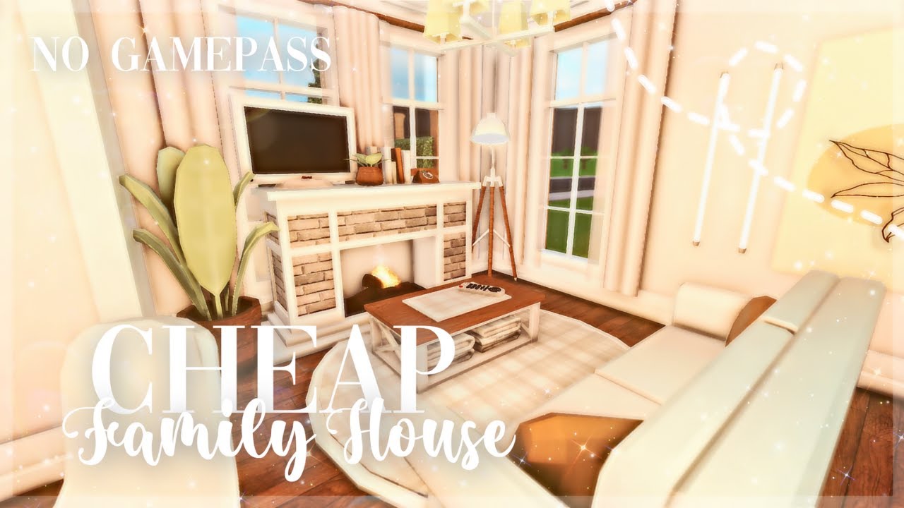 Roblox Bloxburg - No Gamepass One-Story Budget House - Minami Oroi