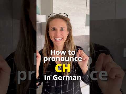 Struggling with the CH sound in German 🇩🇪 ? Let’s fix that!