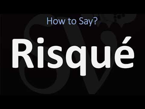 How to Pronounce Risqué? (CORRECTLY) Meaning & Pronunciation