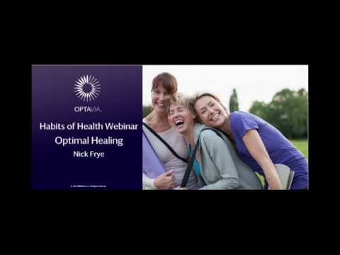 Habits of Health Zoom Call: Optimal Healing